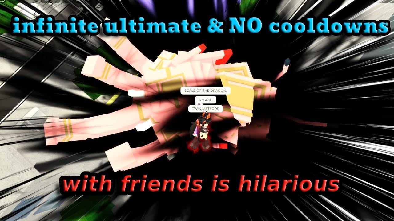 Infinite Ultimate % NO cooldowns with friends is hilarious - YouTube
