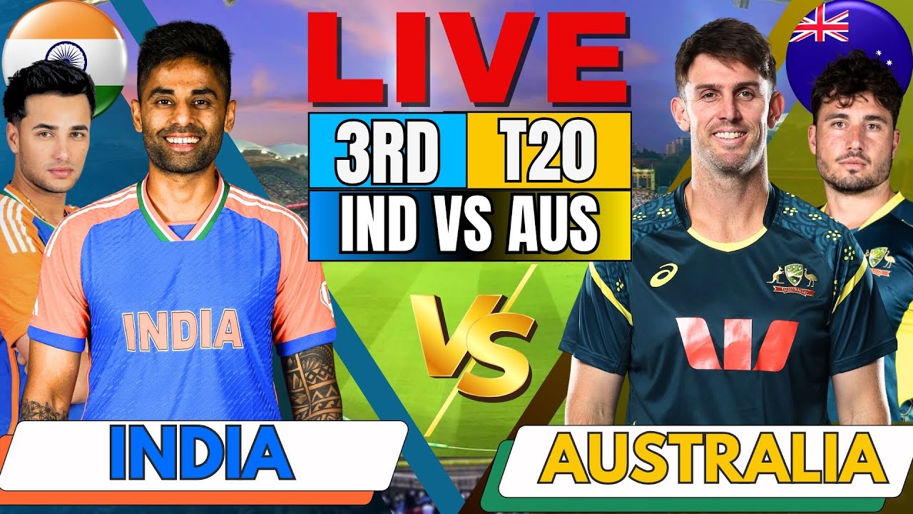 India vs Australia 3rd T20I | IND vs AUS Live Match Updates Today ...