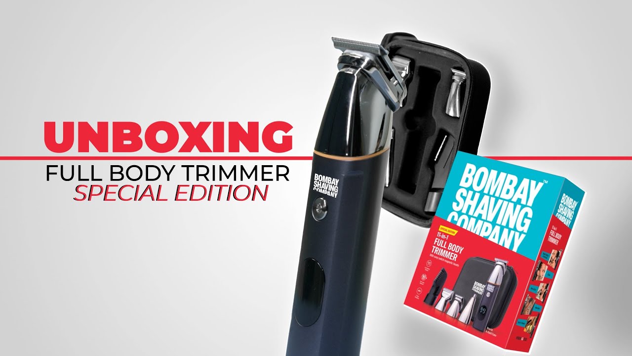 Special Edition Full Body Trimmer from Bombay Shaving Company | Body ...