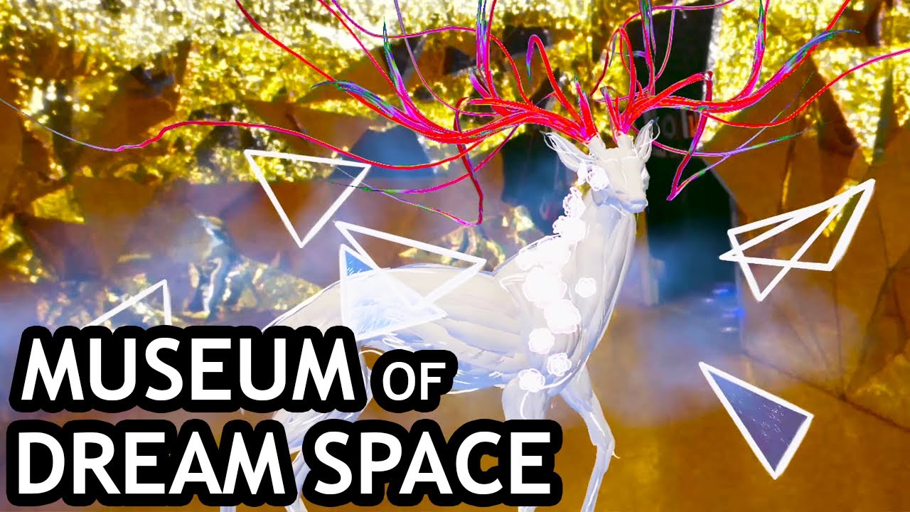 Augmented Reality Art in the Museum of Dream Space (Made with Figmin XR ...