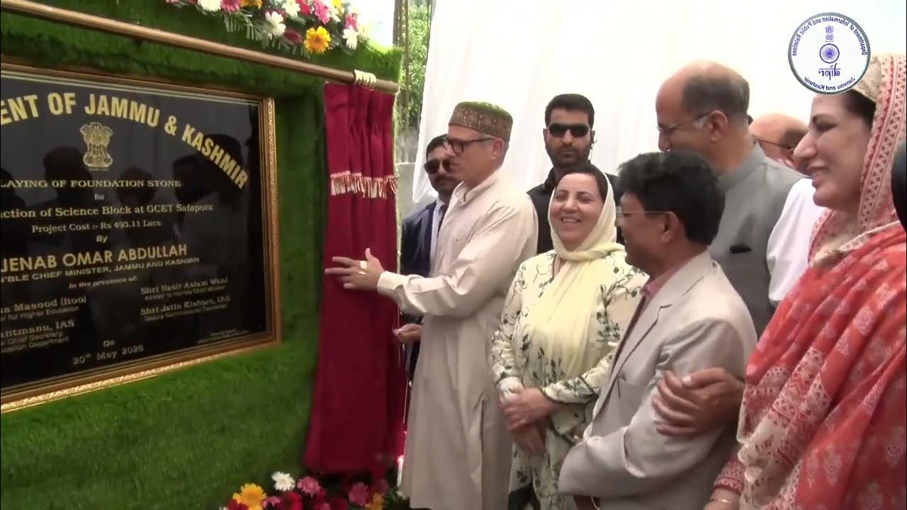 Chief Minister Omar Abdullah visited Ganderbal, where he inaugurated several development ...