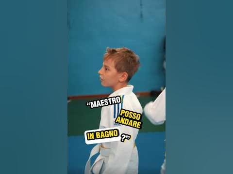 🥋“Maestro posso andare in bagno?” #shorts - YouTube