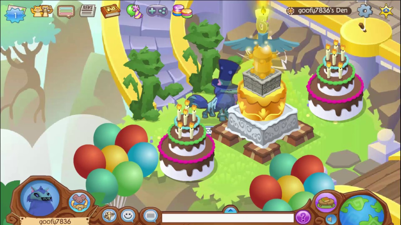 HOW TO COMPLETE THE ANIMAL JAM BIRTHDAY CAKE! - YouTube