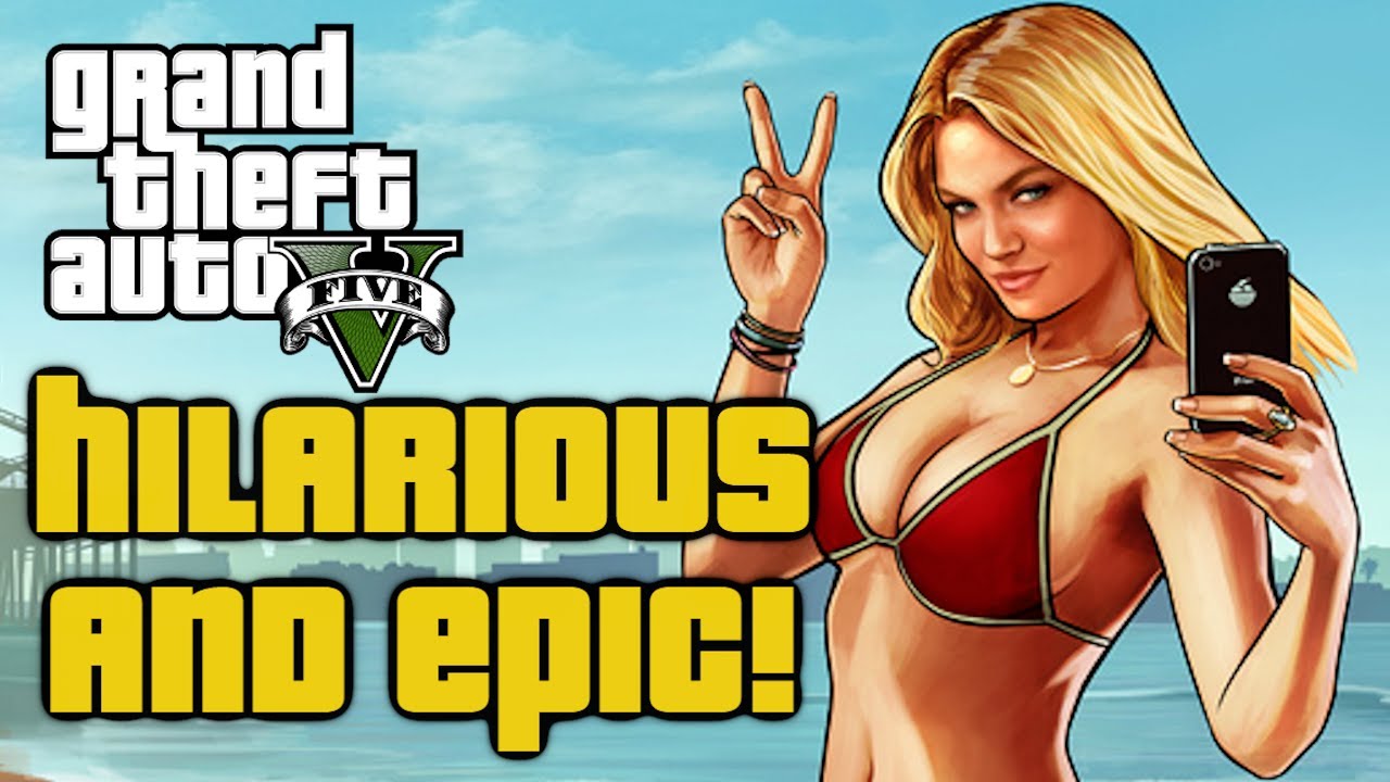 GTA V EPICALLY FUNNY MOMENT HILARIOUS BEST CHANNEL EVAR - YouTube