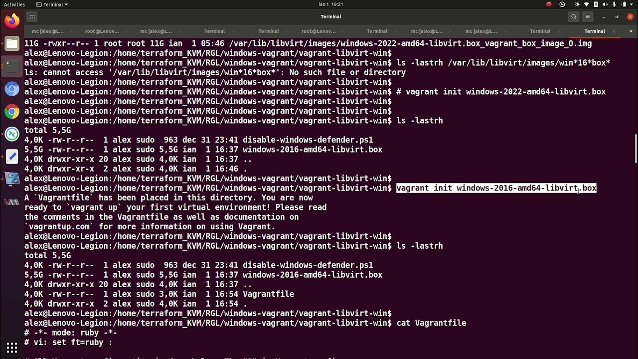Vagrant Box for KVM Libvirt with Windows Server 2016 - YouTube