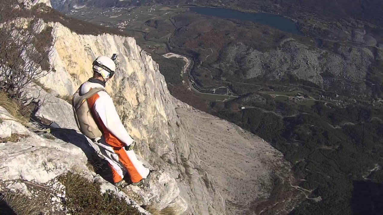 Brento17 Wingsuit Base Monte Brento Italy Squirrel Aura2 - YouTube