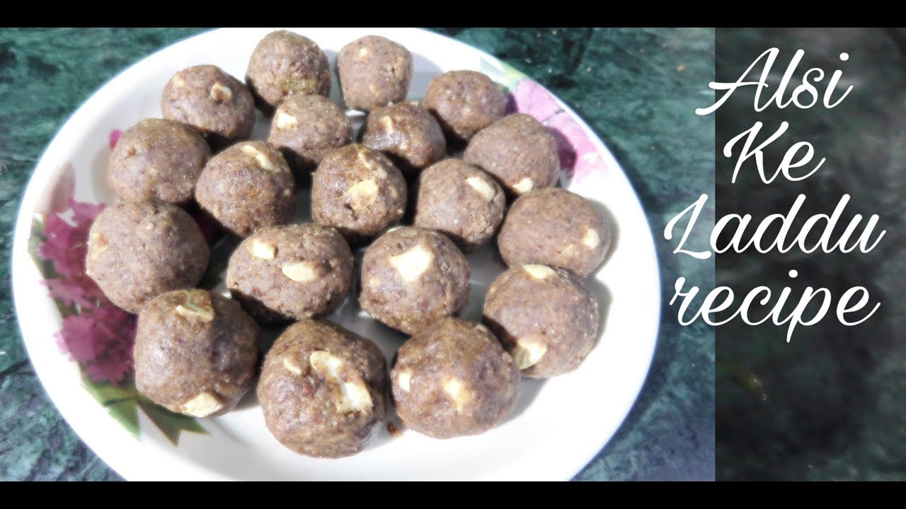 Alsi ke Laddu recipe | How to make Alsi pinni recipe - YouTube