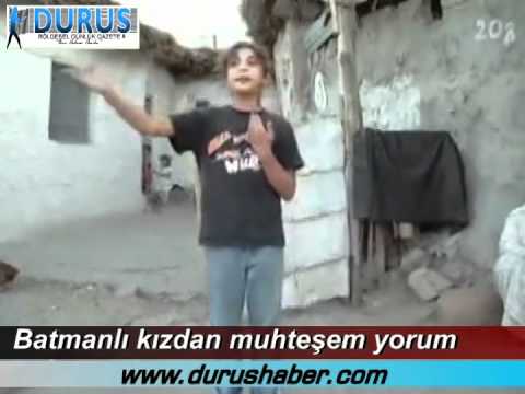 Batmanlı kızdan süper kürtçe yorum