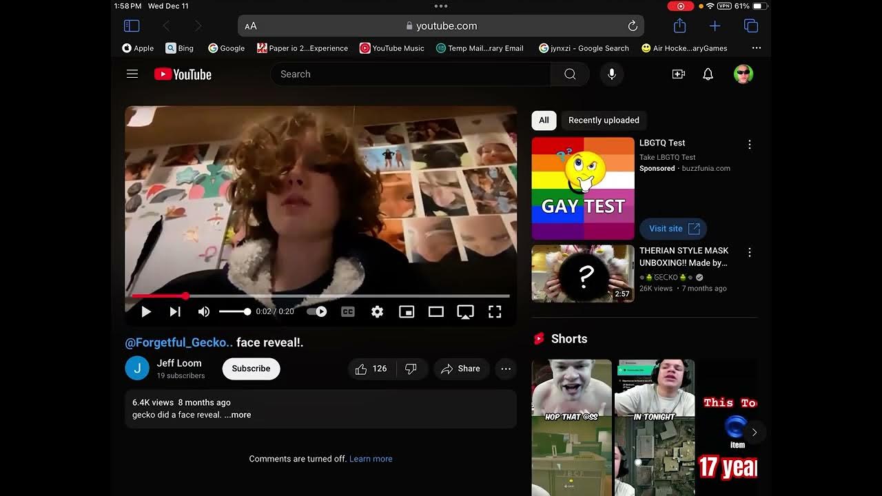 FORGETFUL GECKO FACE REVEAL IS CRAZYYYYY - YouTube