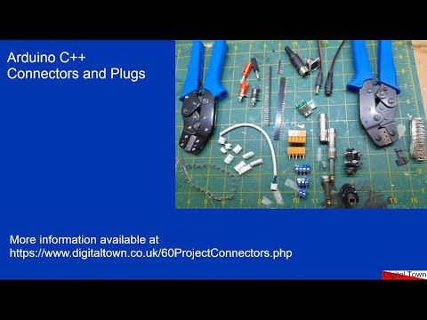 Arduino C++ Connectors and Plugs for projects - YouTube