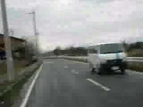 A drive through Konan city in the Shiga prefecture Japan