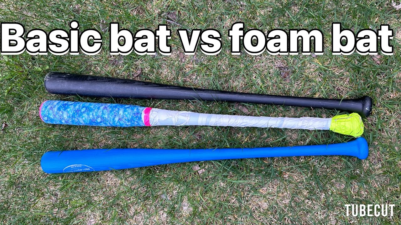 Basic Bat vs Foam Bat ( BAT EXPLOSION!!!!!) - YouTube