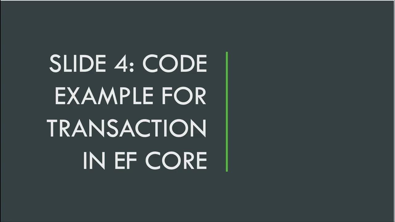 Entity Framework Core Tutorial 22 - YouTube