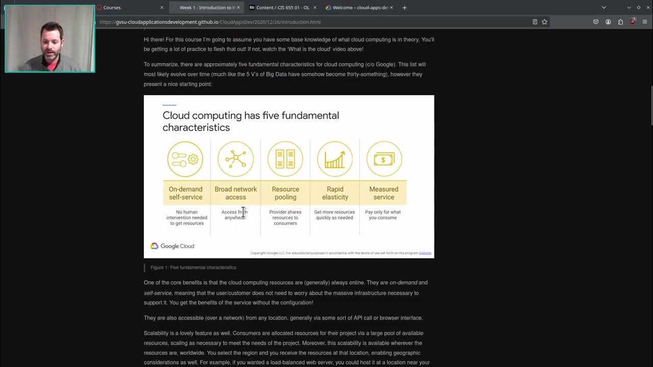 CIS655 - Cloud Applications Development - Welcome - YouTube