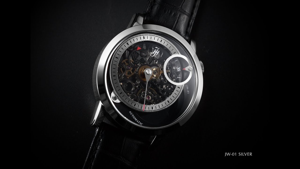 JW WATCH JW-01 Silver Hands-on! - YouTube
