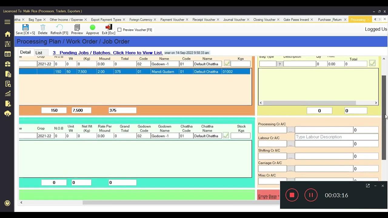 ERP Rice Mills & Trading Software # Quick Review # - YouTube