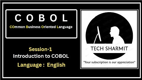 Cobol Training in english | Cobol Programming in hindi | Cobol tutorial in english | Cobol ...