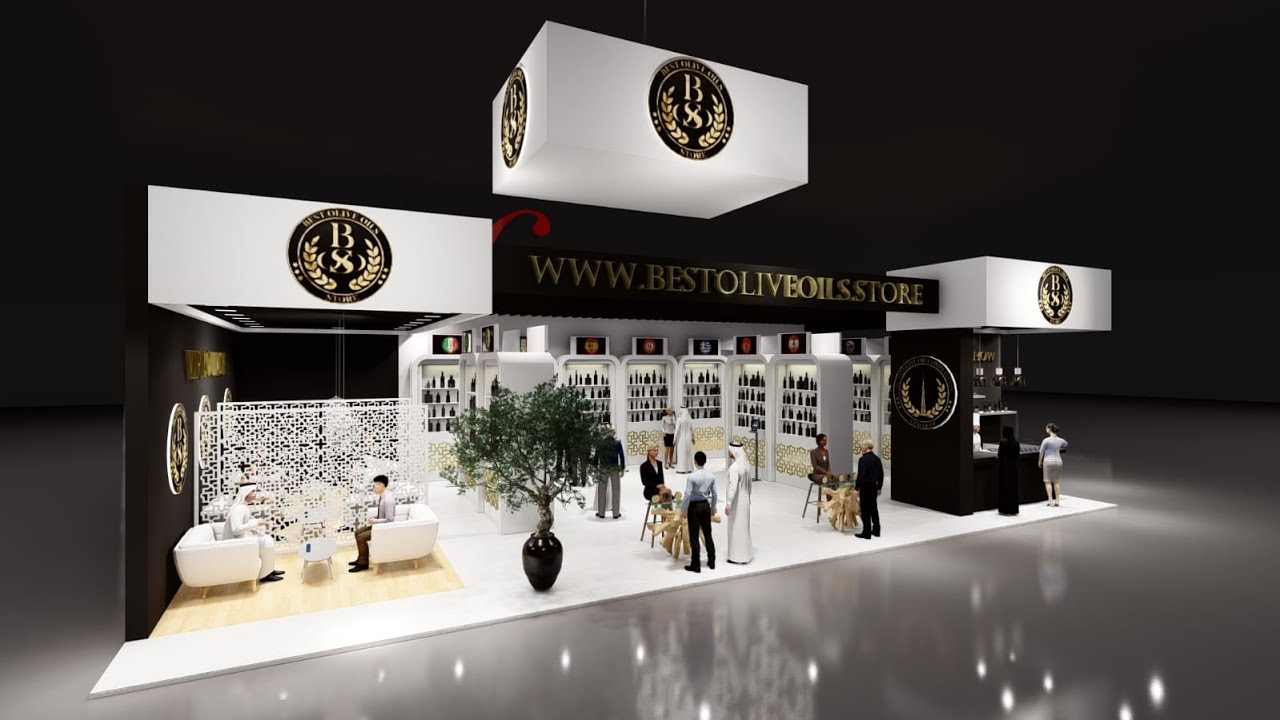 Gulfood 2023 Best Olive Oils Store Stand - YouTube
