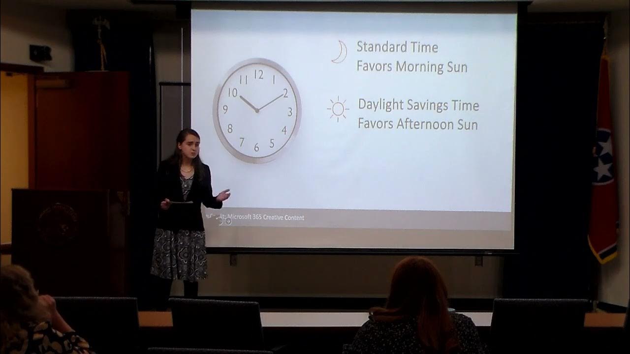 Persuasive Speech - Permanent Daylight Savings Time - YouTube
