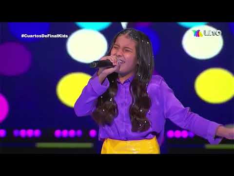 Cuartos de final, La Voz Kids. Alondra Olmos.