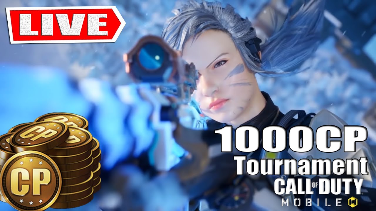 LIVE COD MOBILE TURNAMENT | CODM CUSTOM ROOMS | GIVEAWAY - YouTube