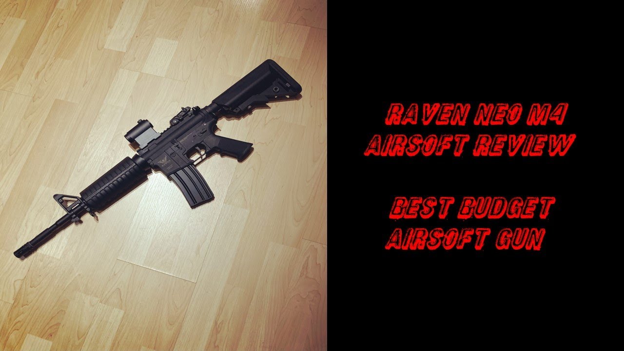 Raven Evolution M4 Rifle|Airsoft Review|Best Budget Gun - YouTube