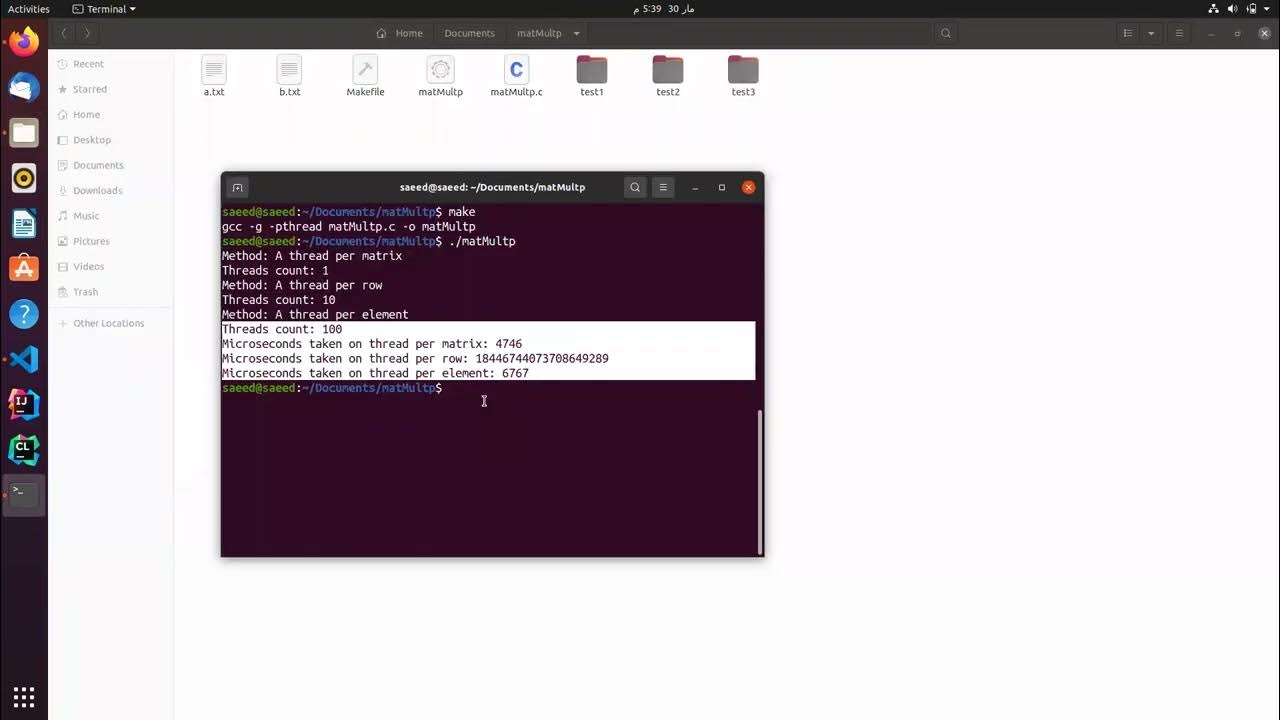 Matrix Multiplication (Multi-Threading) - YouTube