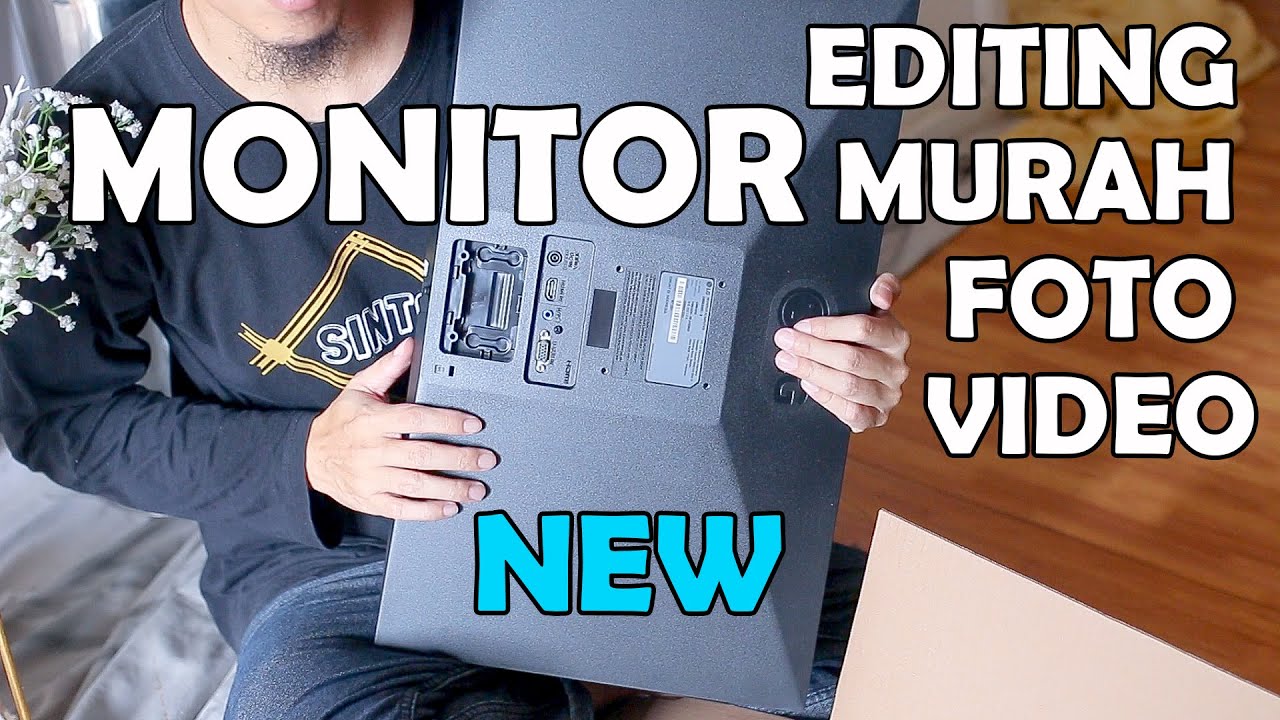 monitor untuk editing foto dan video murah - YouTube