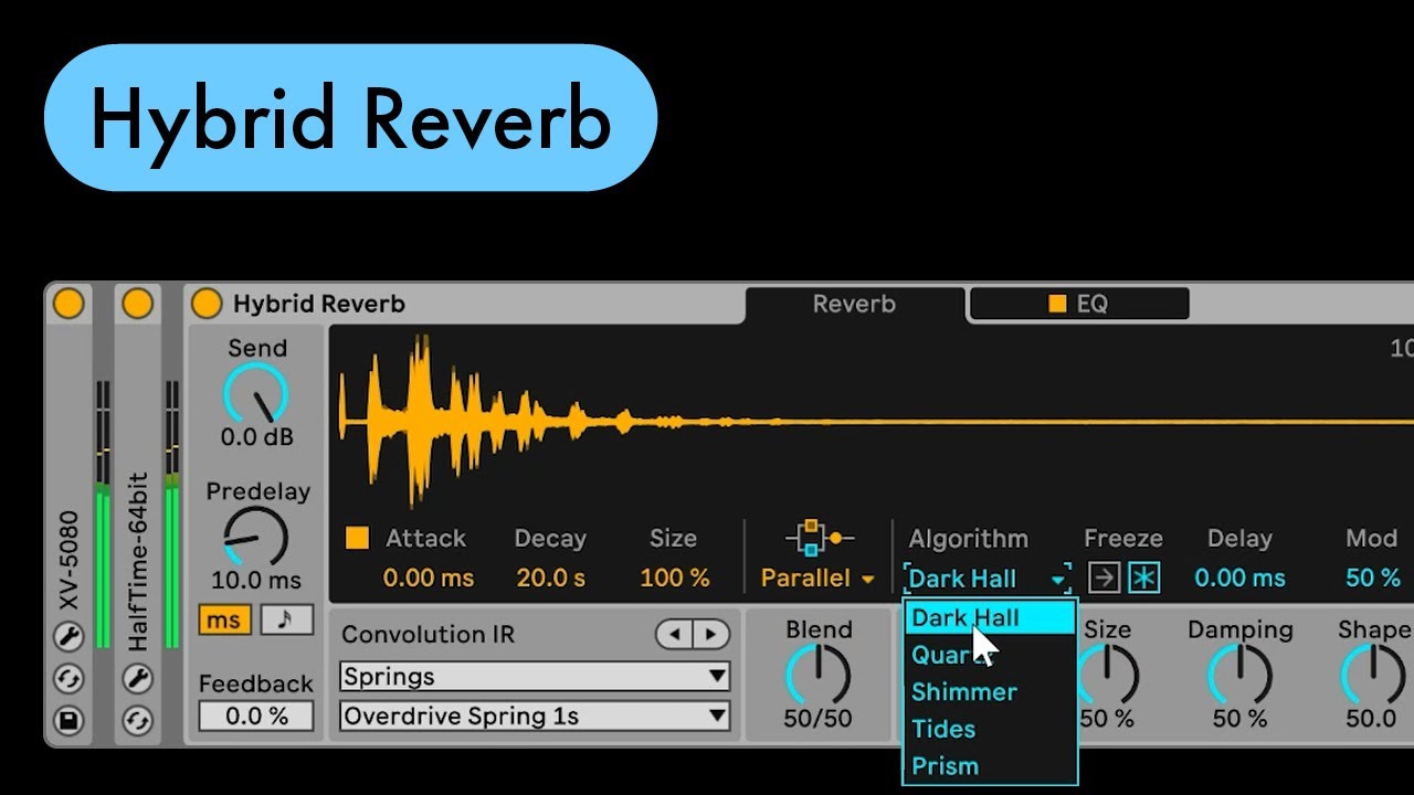 Ableton Live Tips: Hybrid Reverb - YouTube