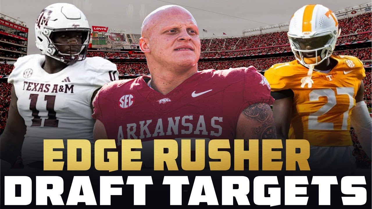 49ers Edge Rusher Draft Targets - YouTube