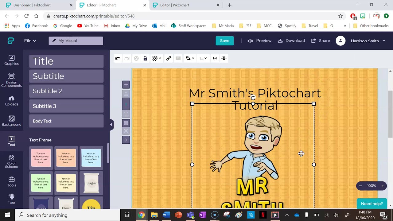 How to use Piktochart - YouTube