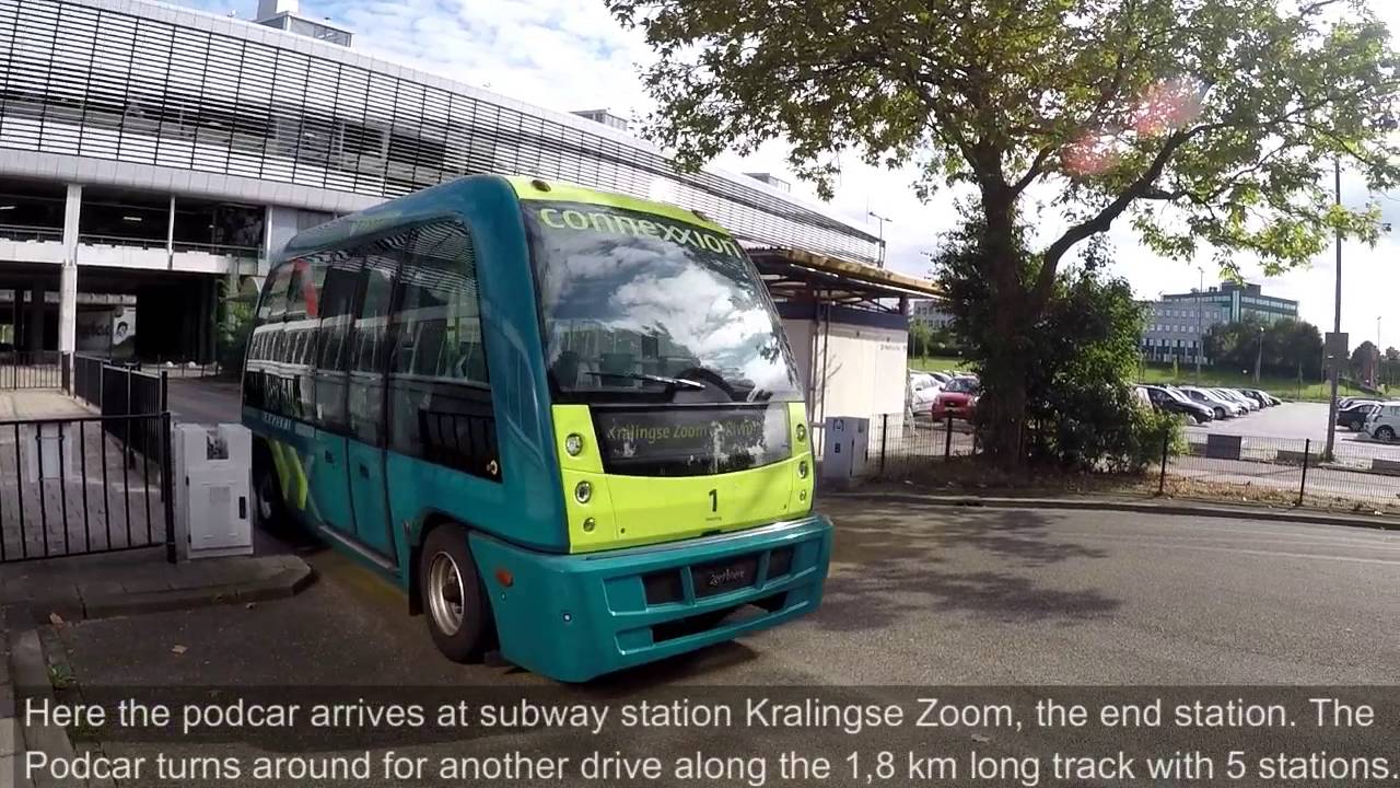 Visiting Europe´s first autonomous Podcar system in Rotterdam Part 1 ...