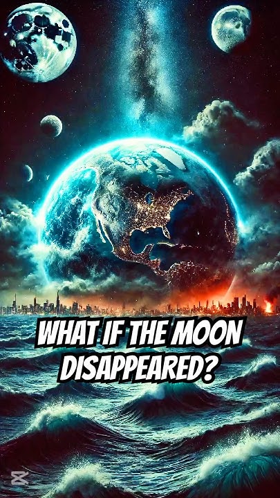 Earth Without the Moon😳Could We Survive? #space #universe #solarcycle ...