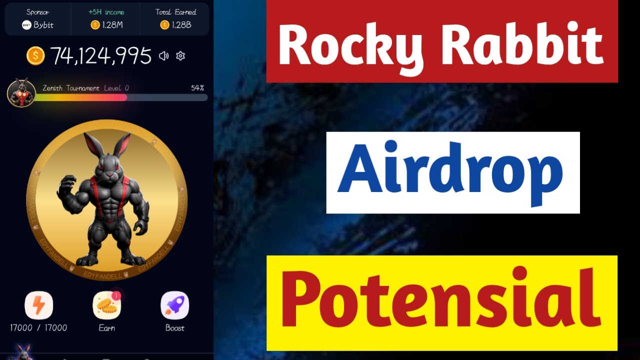 Airdrop Rocky Rabbit Sangat Potensial - YouTube