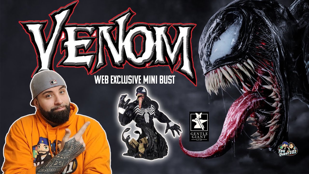 VENOM (BLUE) MINI BUST – DST WEB-EXCLUSIVE UNBOXING & REVIEW - YouTube