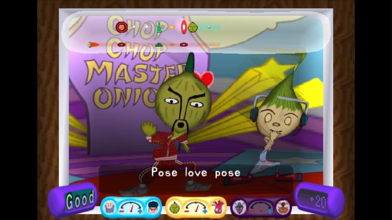 PaRappa 2 Stage 2 Black Hat Difficulty - YouTube