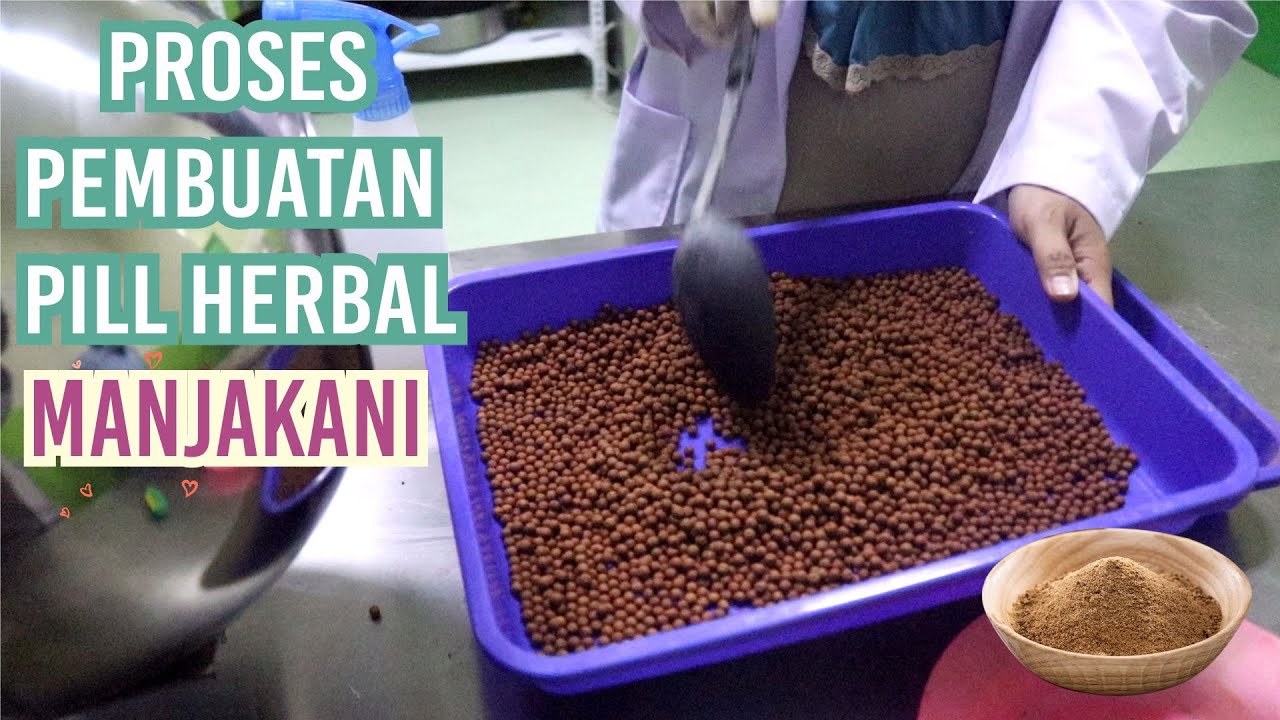 Proses Pembuatan PILL HERBAL - YouTube