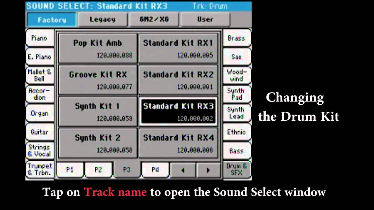 Korg Style Manager Overview Part 7- Style Properties Window - YouTube