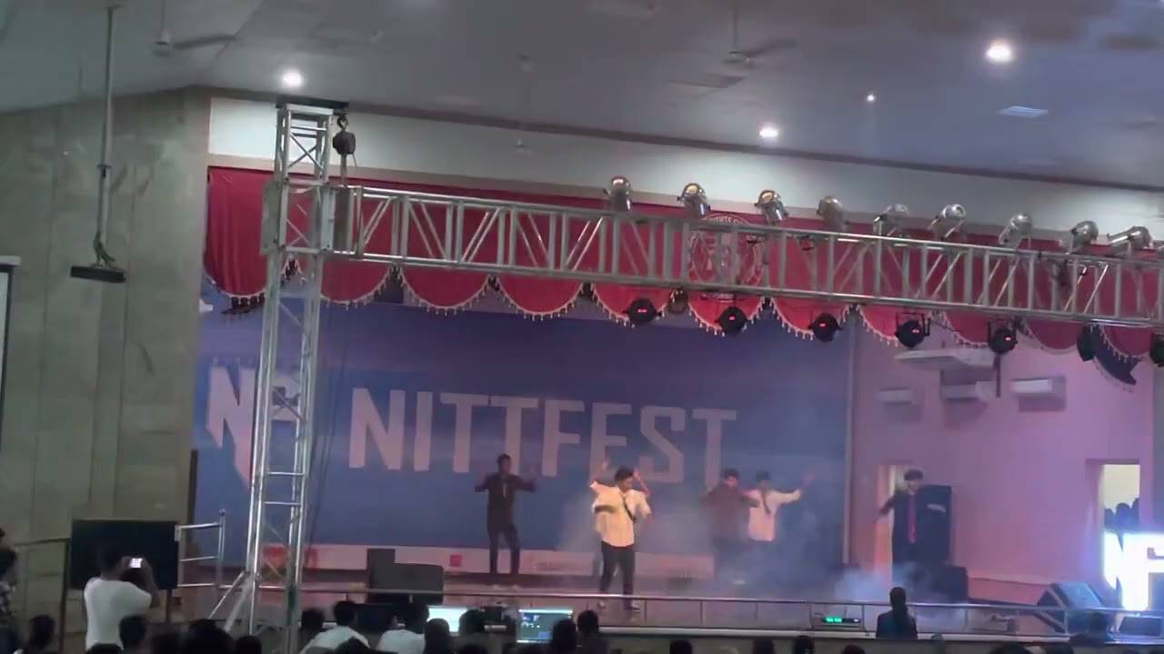 NIT Trichy NITTFEST 2022 MME Dept Dance performance 🔥 - YouTube