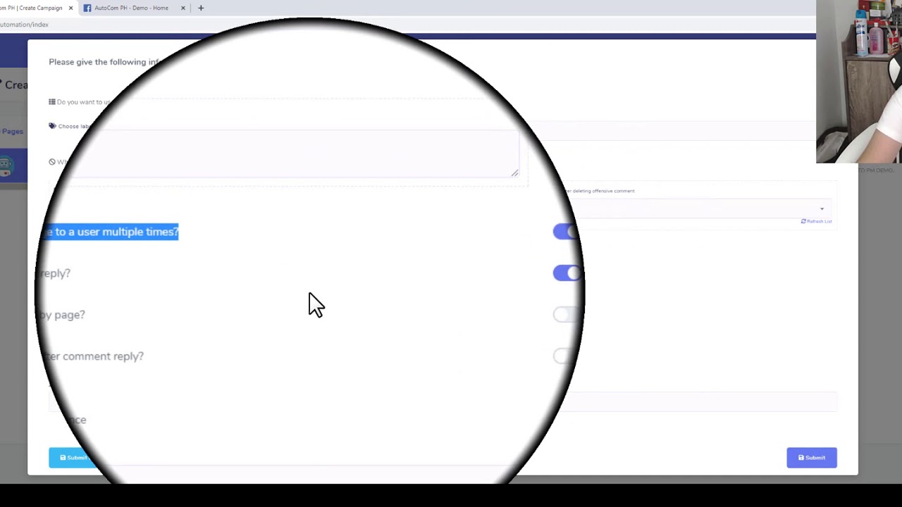 How to Auto like, Auto Comment,Auto tag & Full Page Reponse ( Autocom ...