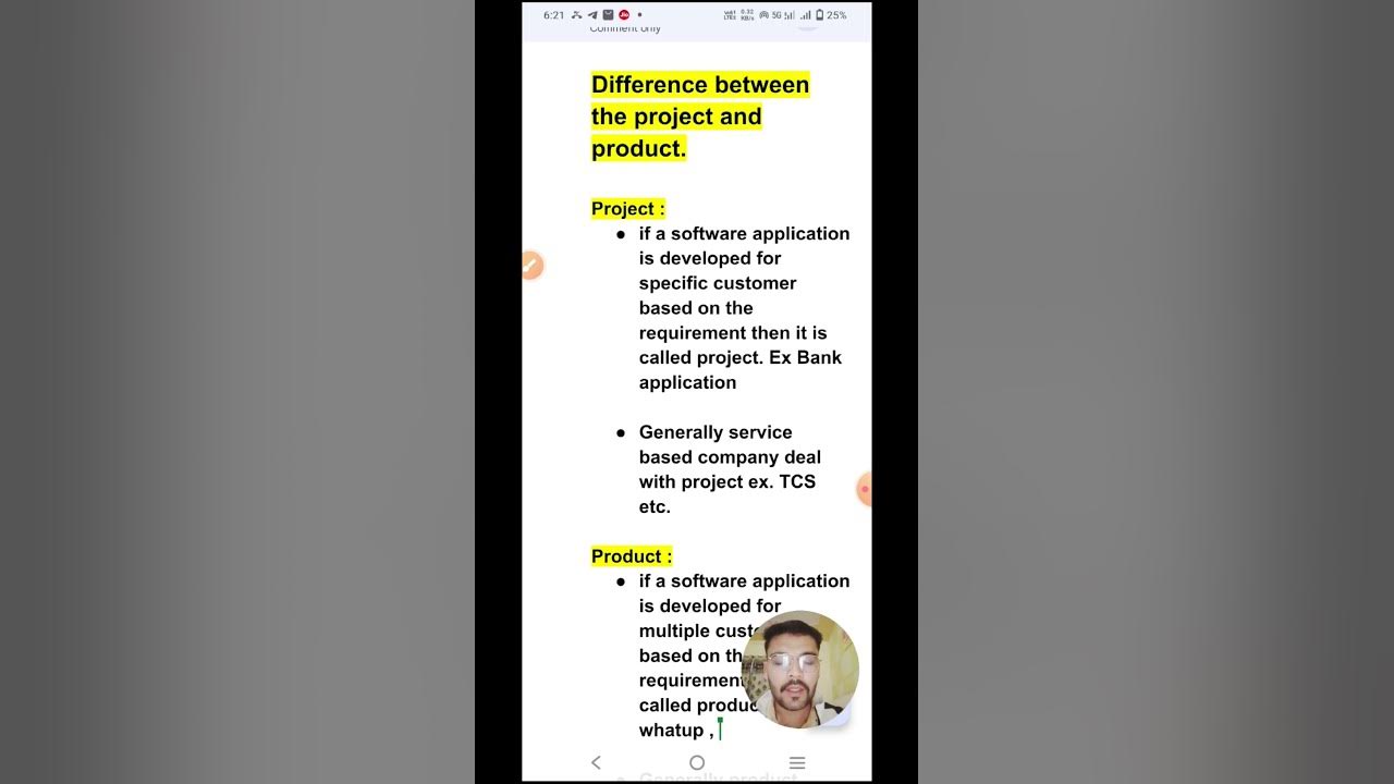 Difference Between Project And Product 1 Minute Software Testing difference-between-project-and-product-1-minute-software-testing
