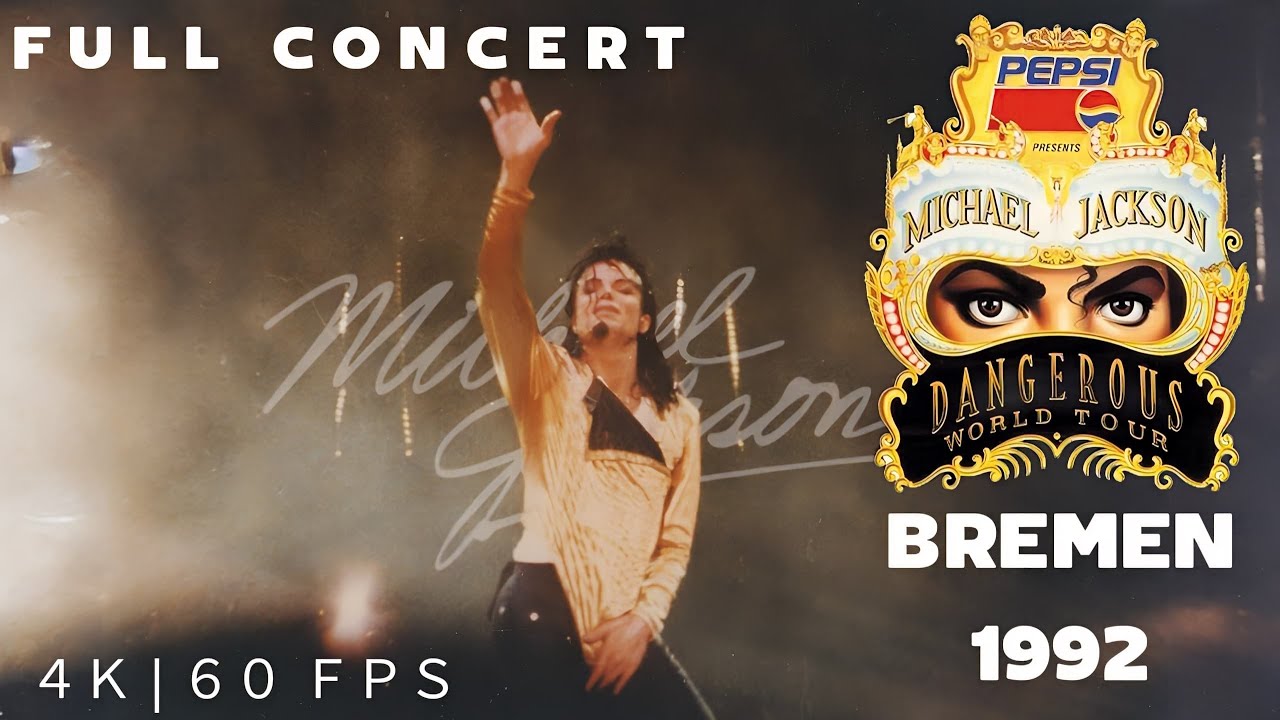 Michael Jackson - Live in Bremen, 1992 | Full Concert 4K - YouTube