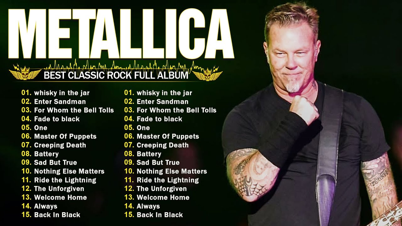 Best Of Metallica - Metallica Greatest Hits full Album - YouTube