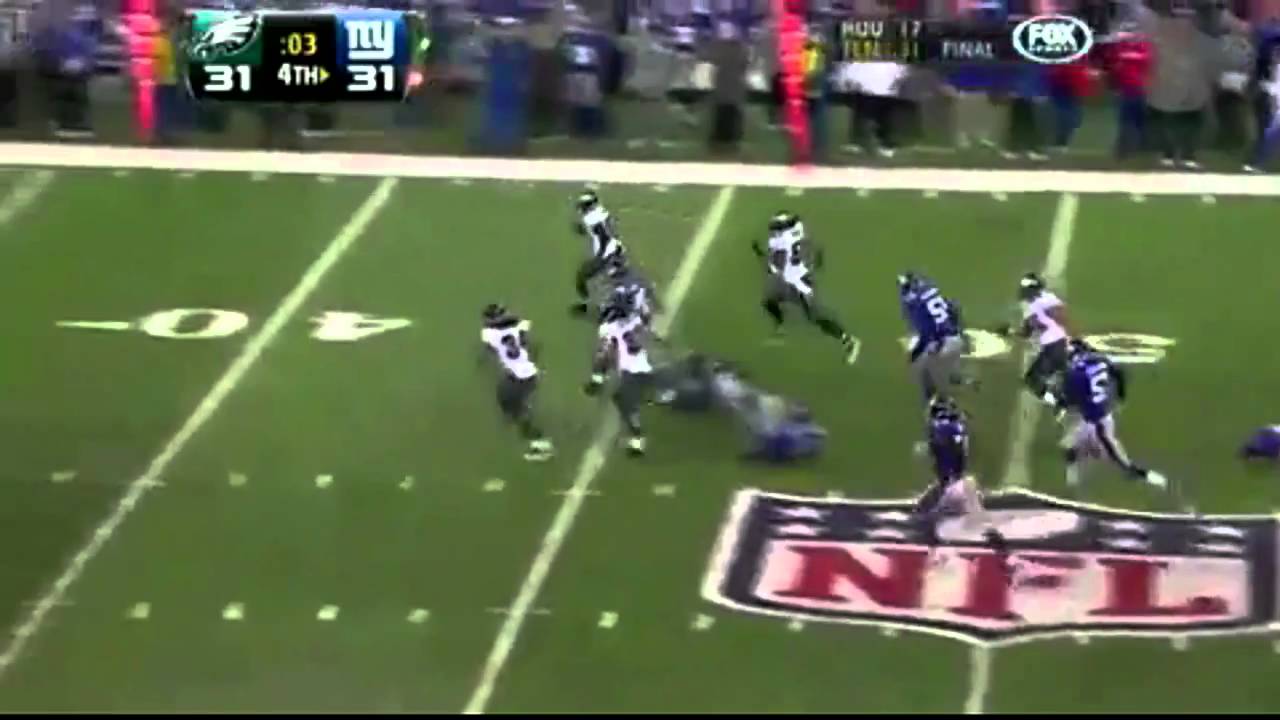 DeSean Jackson Game Winning 65 Yard Punt Return vs Giants - YouTube