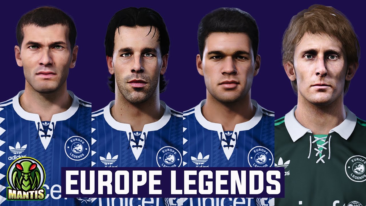 [PREVIEW] Europe Legends for PES 2021 PC [ONLY PC/SOLO PC] - YouTube
