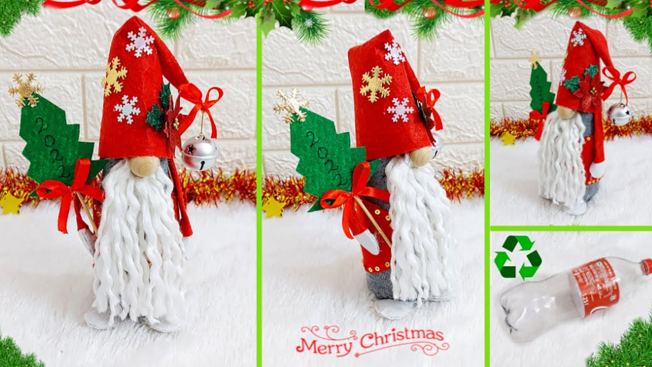 DIY Gnome making idea with Plastic bottle at home |Best out of waste ...