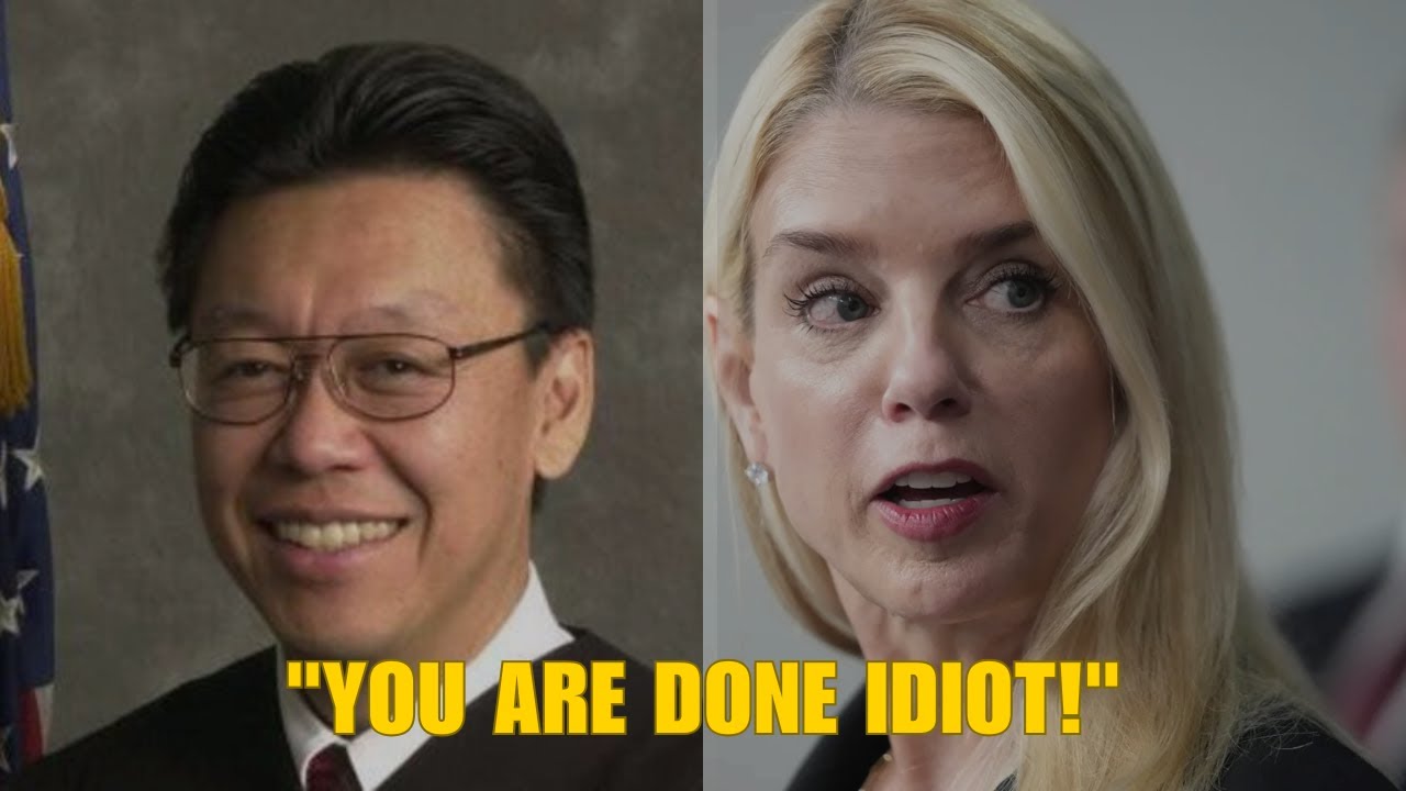 Judge Edward Chen SHUTS DOWN Pam Bondi with One SAVAGE Line Audience ...