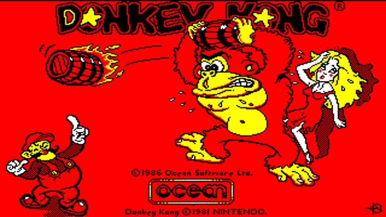 [Amstrad CPC] Donkey Kong - Longplay - YouTube