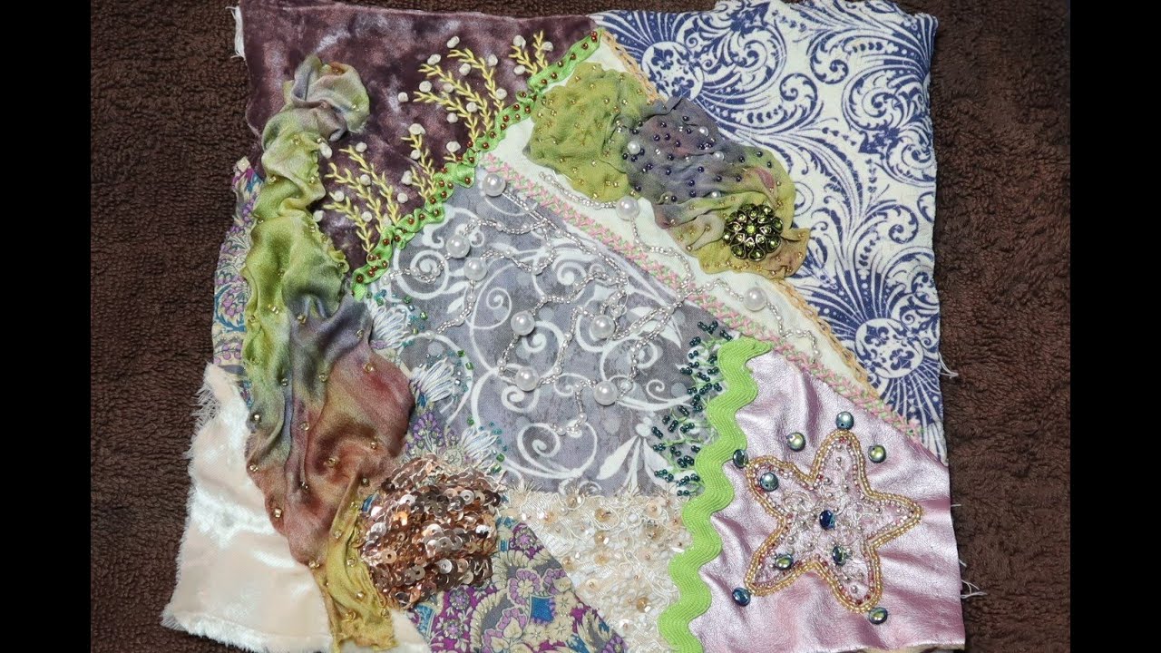 Crazy Quilt Tips And How To Video 2 YouTube crazy-quilt-tips-and-how-to-video-2-youtube