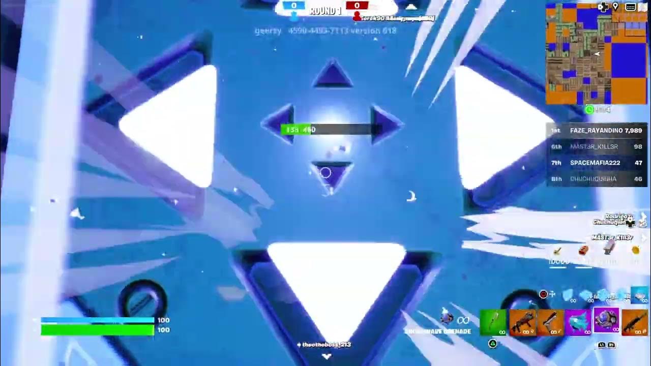 Fortnite gameplay Map code-4590-4493-7113 Name - The pit - free for all - YouTube